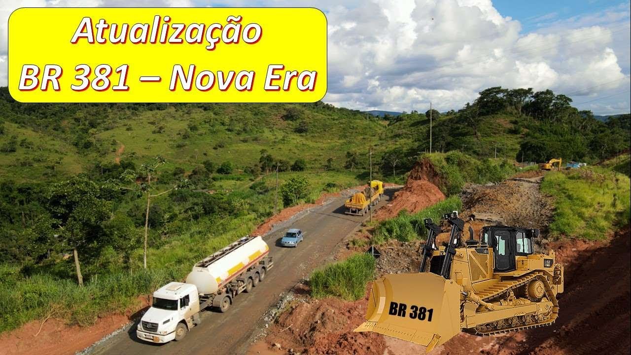BR 381 atualização Nova Era - YouTube