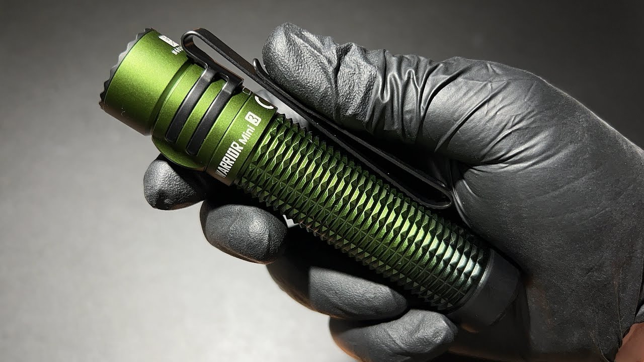 OLIGHT WARRIOR MINI 3 FOREST GRADIENT เขียวป่ากราเดี้ยน - YouTube