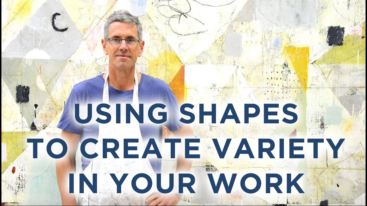 A tip for creating variety with shapes in your work - YouTube