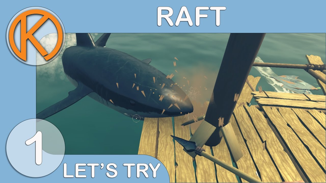 Let's Try Raft | MY FRIEND JAWS - Ep. 1 | Let's Play Raft Gameplay ...