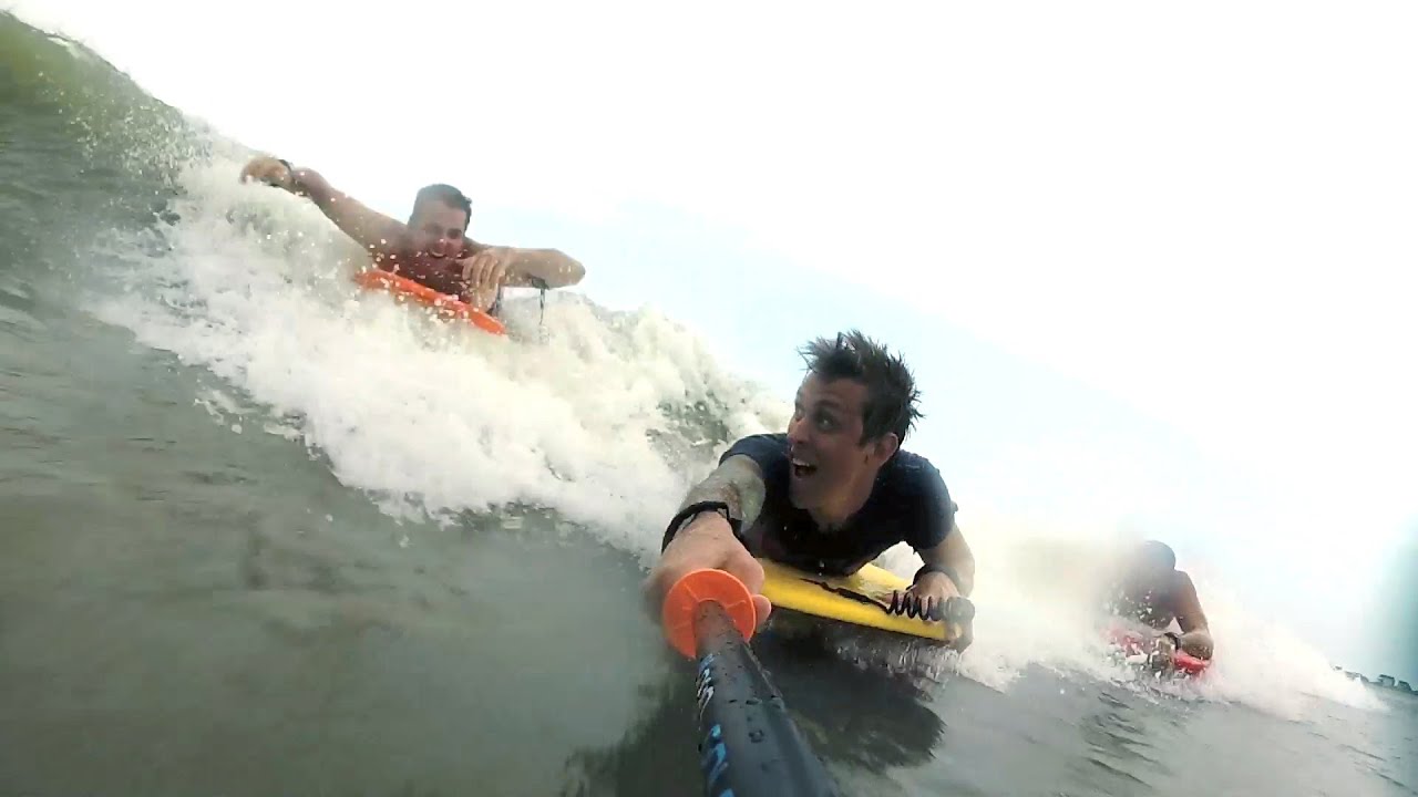 Racing On The Waves!! - YouTube
