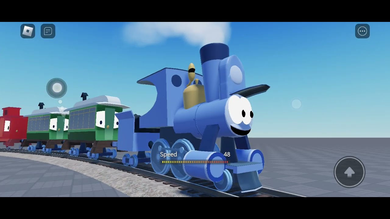 checking out the brave locomotive roblox - YouTube