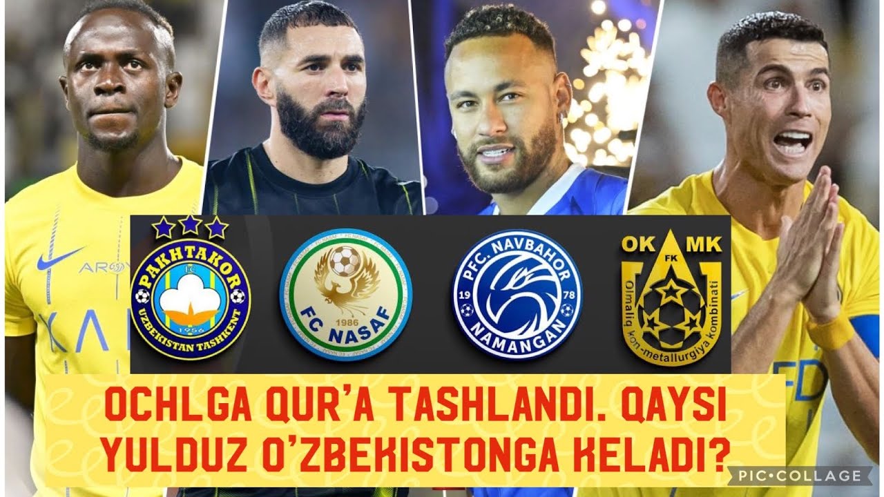 Osiyo Chempionlar Ligasiga Qur’a Tashlandi. Klublarimiz Guruxlari bilan ...