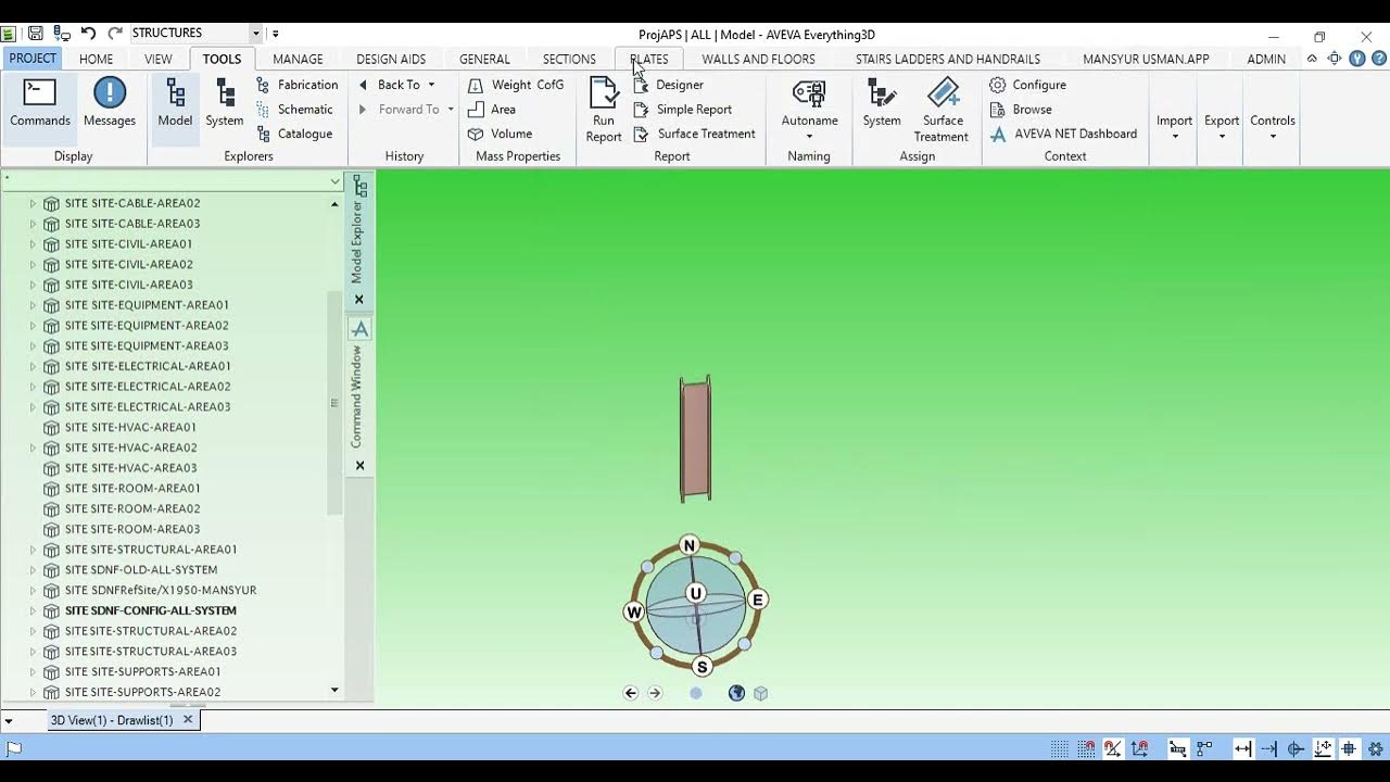 BISMILLAH : IMPORT SDNF FILE FROM TEKLA TO AVEVA E3D & PDMS. - YouTube