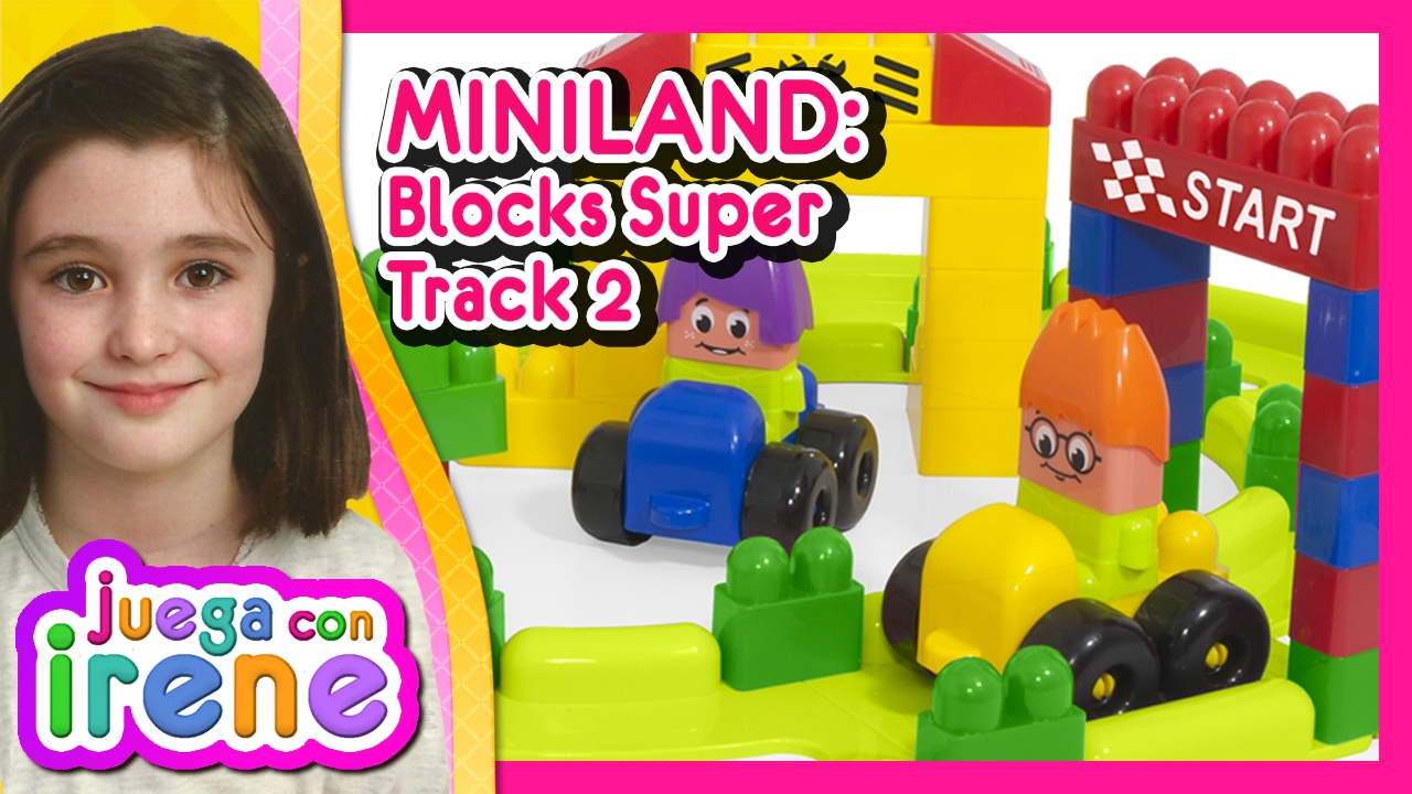 MINILAND: Blocks Super Track 2 - ¡¡¡ Suscribete !!! - YouTube
