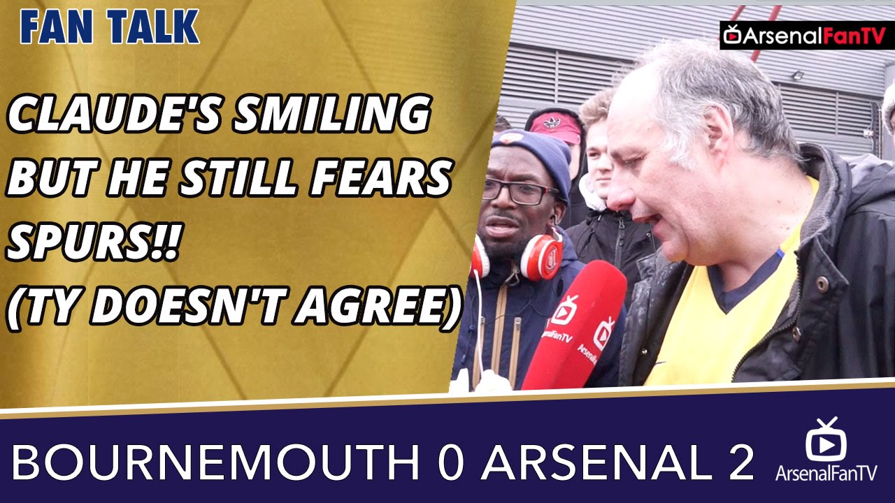 Claude's Smiling But He Still Fears Spurs!! (TY Doesn't Agree ...