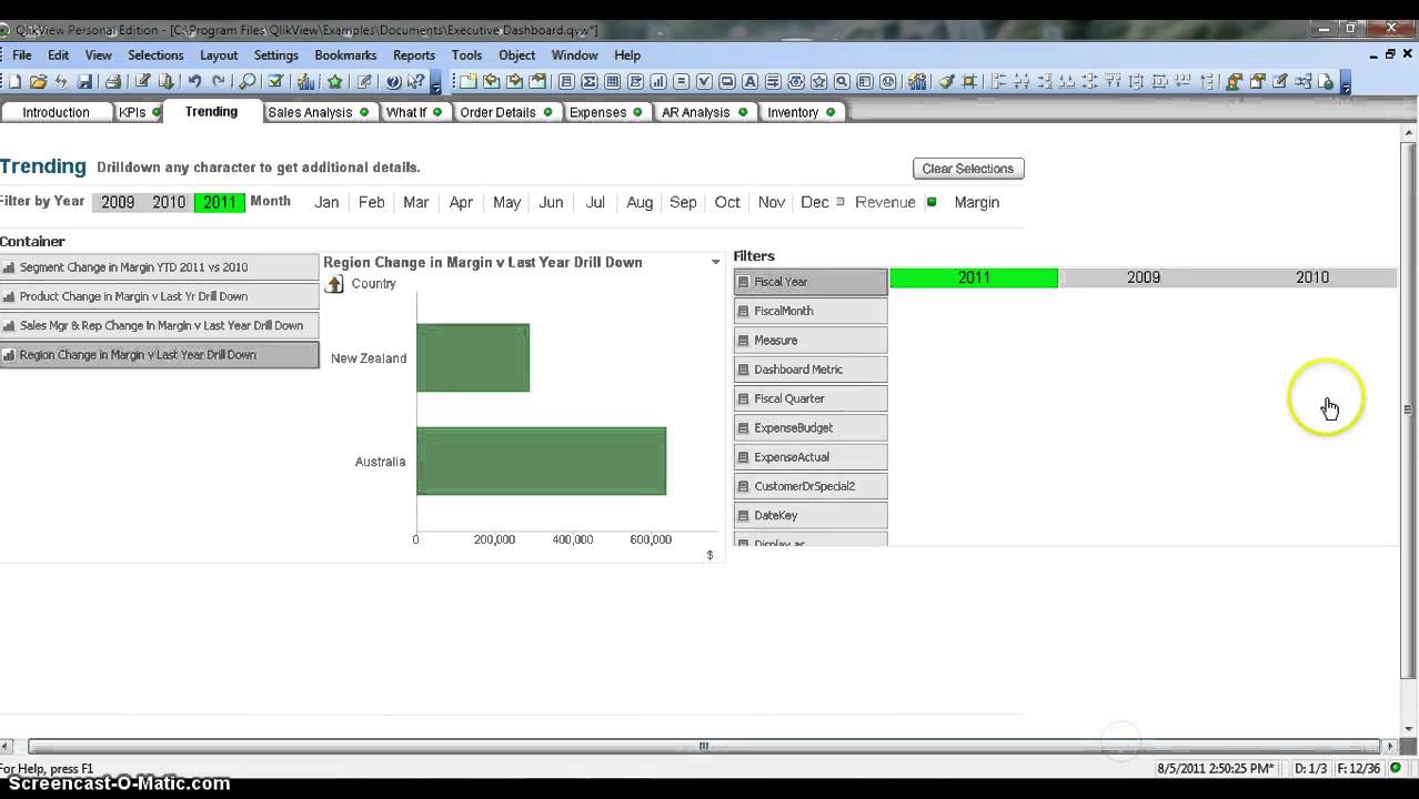 QlikView Tutorial | QlikView Objects | QlikView Container Object - YouTube