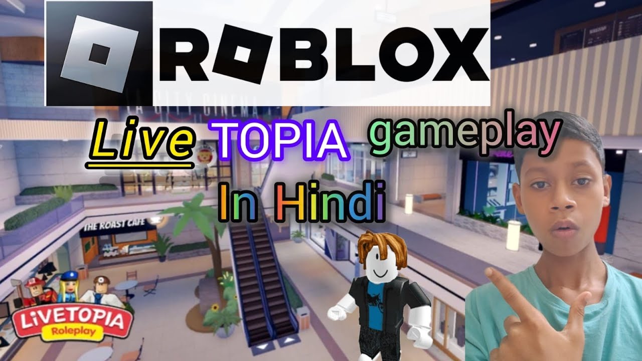 Roblox Life Topia gameplay in hindi - YouTube