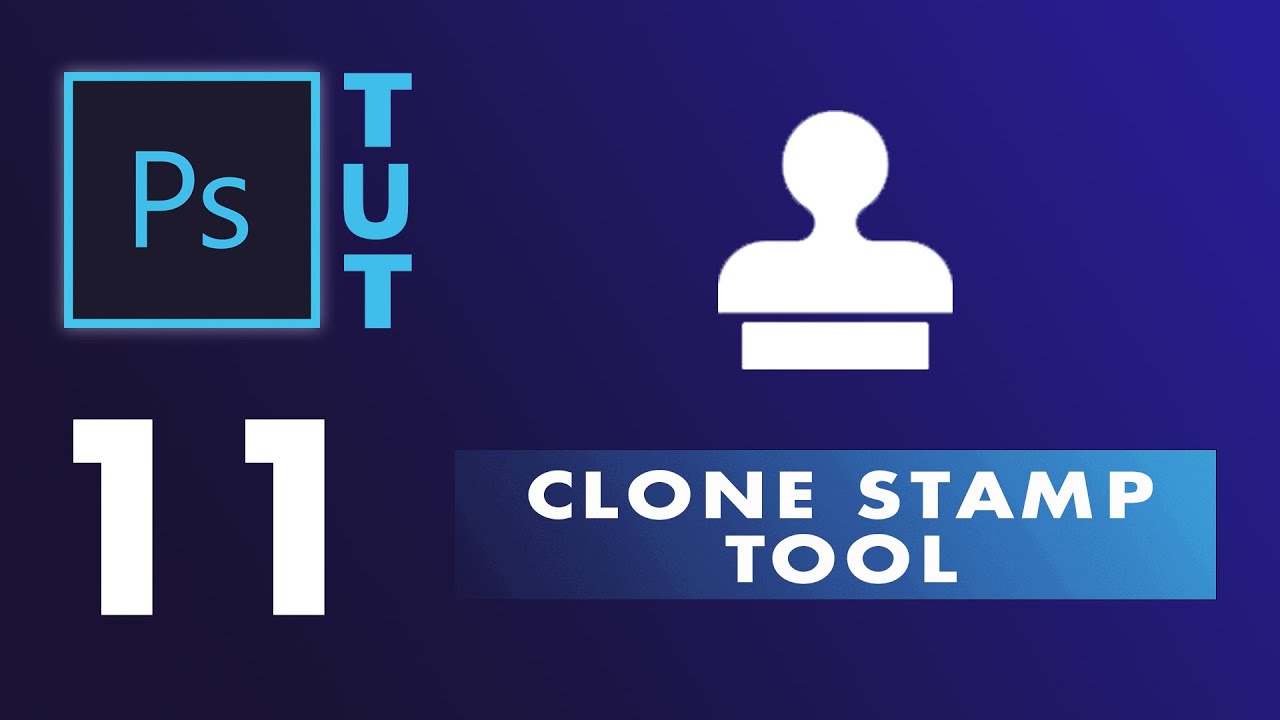 Clone Stamp Tool Photoshop || Photoshop Tutorials 11 || Hindi - YouTube
