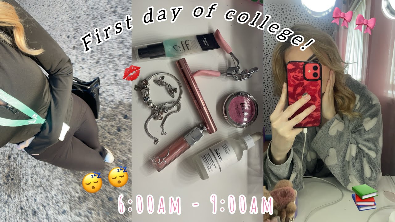 First day of college! - first video - YouTube