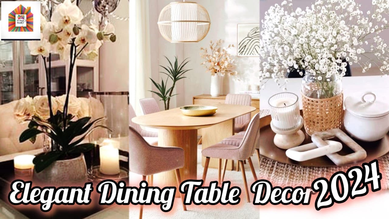 Dining Room Styling Ideas| Table Centerpiece Ideas 2024| Dining Room ...