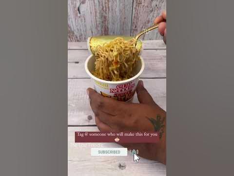 Nissin Chicken Cup Noodles| Day 26| 30 Days Challenge| Review| #viral #shorts - YouTube