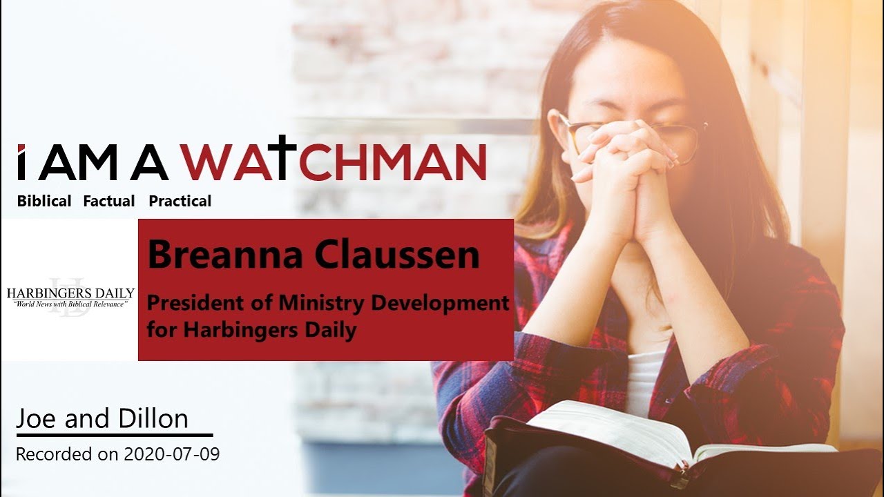 Breanna Claussen - Founder of Harbingers Daily News Media - YouTube