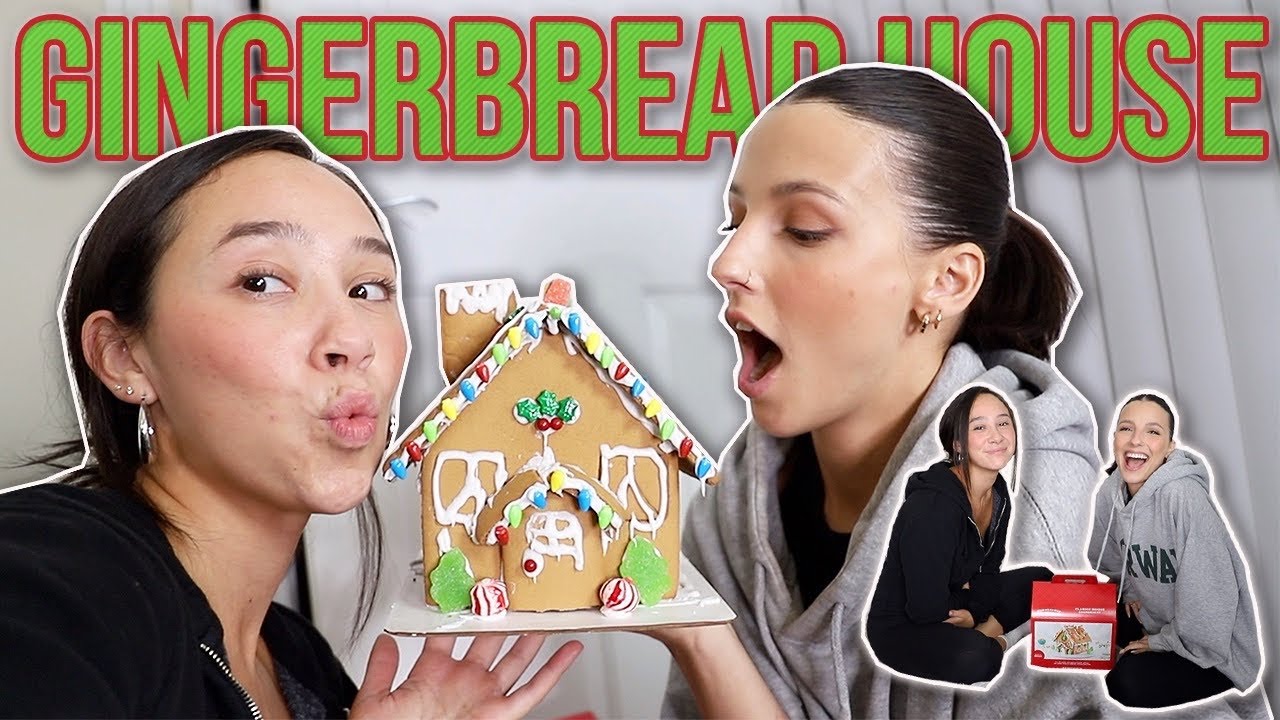 Building a Gingerbread House w/ Franny! | Lera Clark - YouTube
