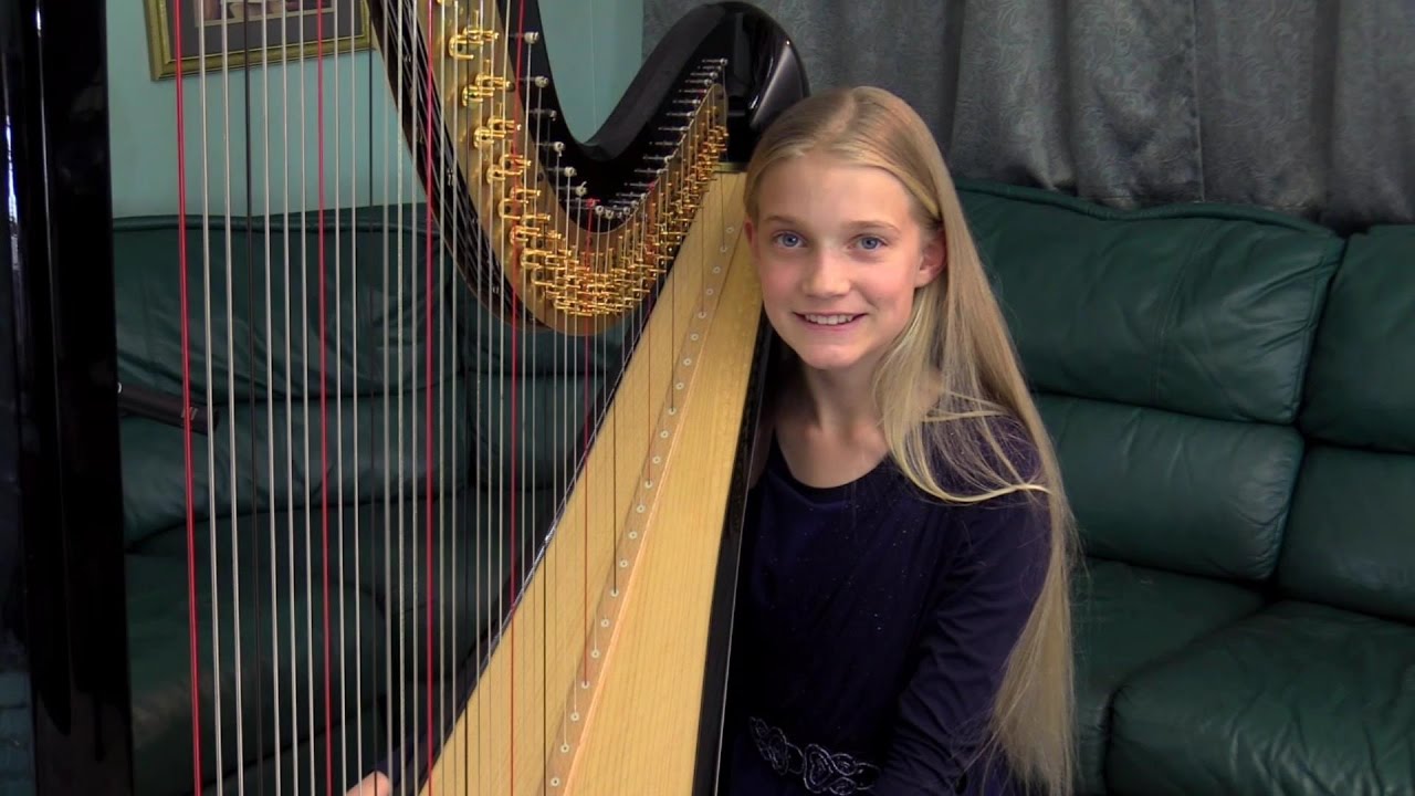 Kaydance Danselle Great Day Harp - YouTube