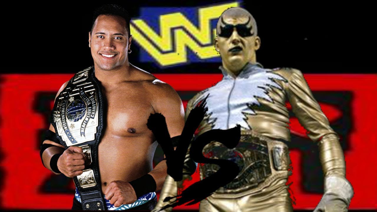 WWF Warzone The Rock vs Goldust - YouTube