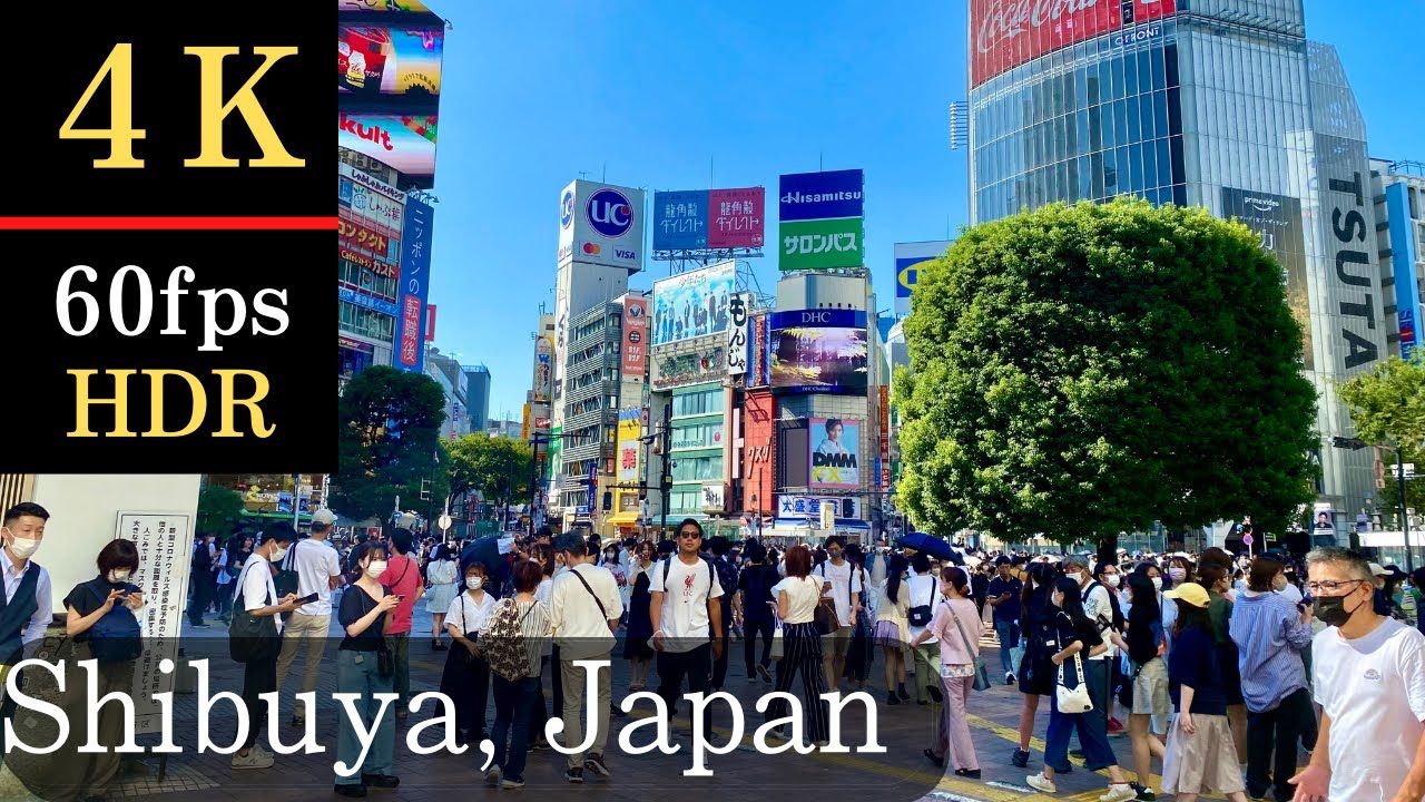 【4K】 Shibuya in Tokyo, Japan!! Shibuya crossing & Night entertainment ...