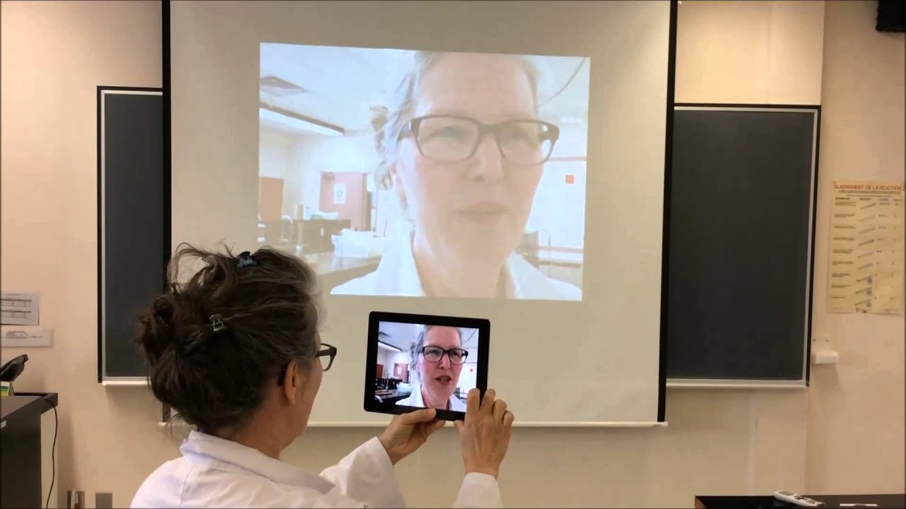 Science on Stage: iPad in real time in laboratories - YouTube