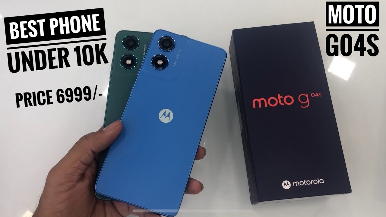 Moto g04s unboxing and review Best phone under 10k - YouTube