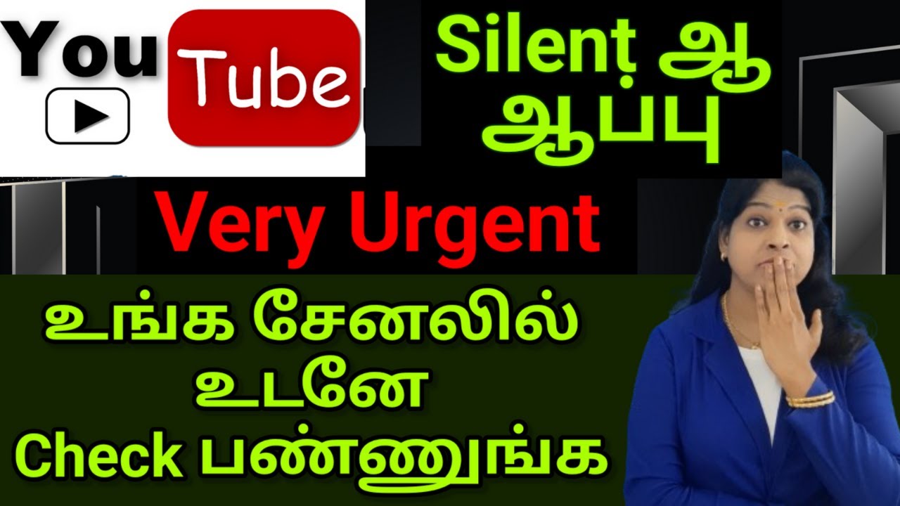 Urgent Video for Youtubers tamil - Youtube ads issue/ Shiji tech tamil - YouTube