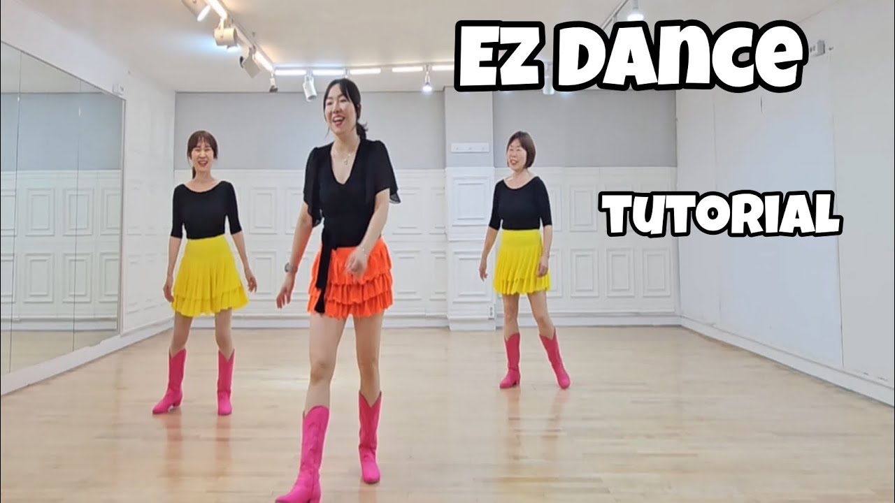 Ez Dance - Line Dance (Tutorial) - YouTube