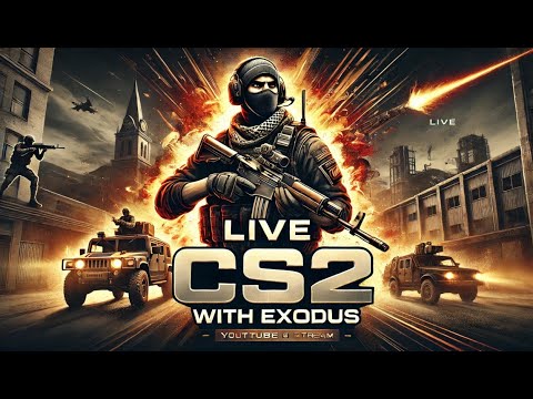 Exodus's Chill Livestream #75: Counter-Strike 2 Season 2 road to 23K AGAIN :3 Sub goals =150 ...