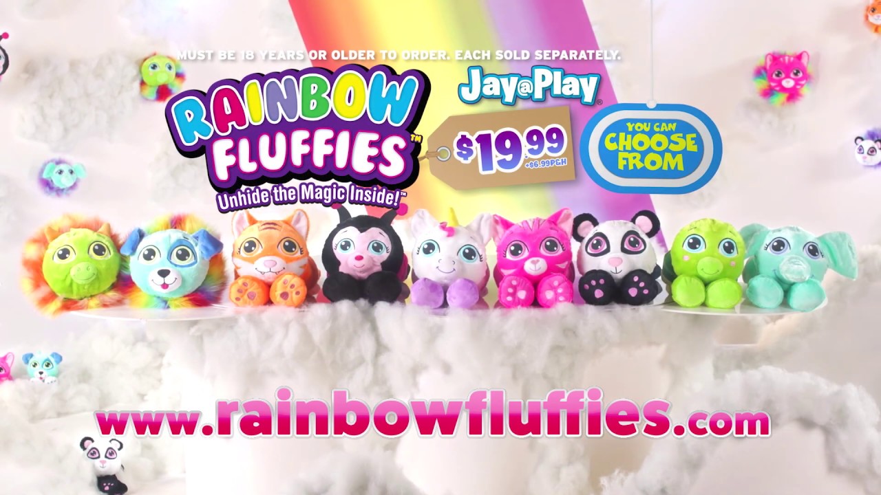 Jay at Play | Rainbow Fluffies - YouTube