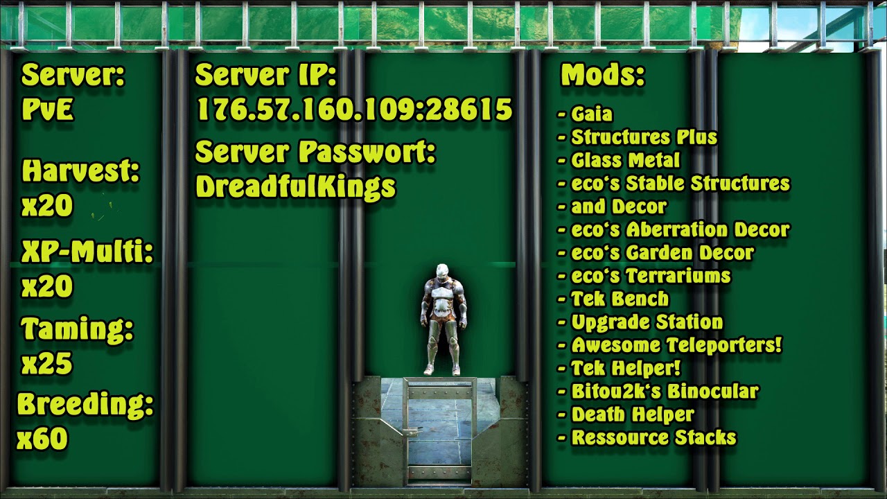 ARK Gaia | Server IP + Einstellungen | ARK Deutsch • ARK German | ARK ...