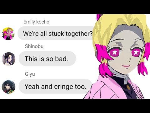 If Emily Kocho, Giyu and Shinobu got locked in a room together