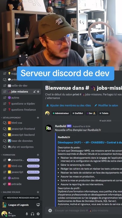 Serveur Discord En Bio Codinglife Coding Webdeveloper Programming Fyp Code Developpeurweb 