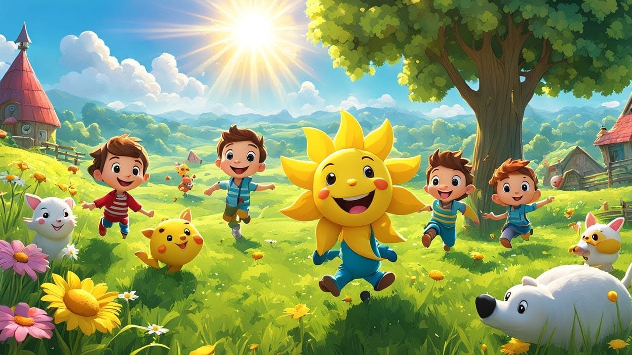 Ring Around the Roses | Nursery Rhymes for Kids | Fun Circle Game Song ...