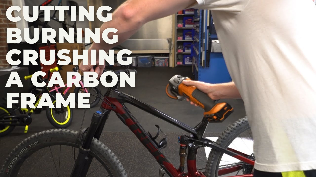 Are CARBON frames strong? Does Carbon fiber burn? How to break a carbon ...
