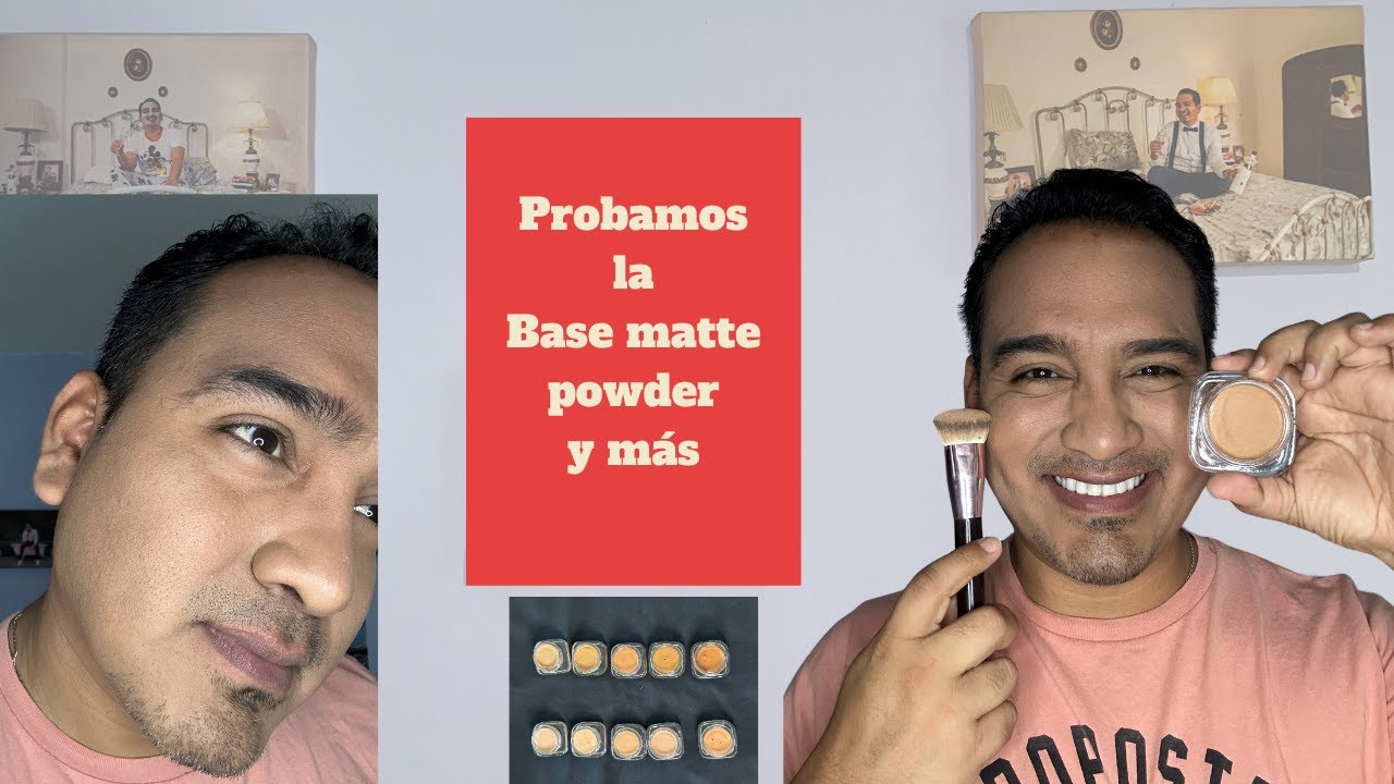 Probamos la base matte powder de Natura UNA. Es una maravilla - YouTube
