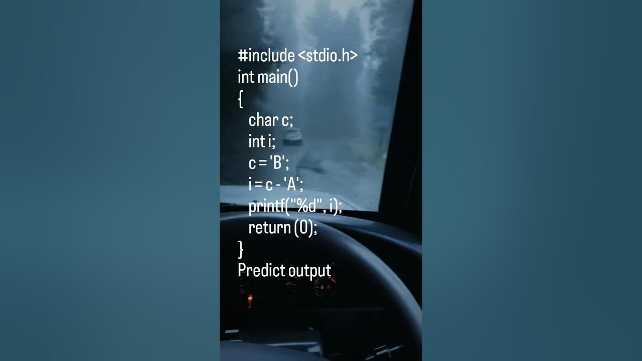 𝐏𝐫𝐞𝐝𝐢𝐜𝐭 𝐎𝐮𝐭𝐩𝐮𝐭 #cprogramming #language #code #codes #JavaScript #string ... 𝐏𝐫𝐞𝐝𝐢𝐜𝐭 𝐎𝐮𝐭𝐩𝐮𝐭 #cprogramming #language #code #codes #JavaScript #string ...