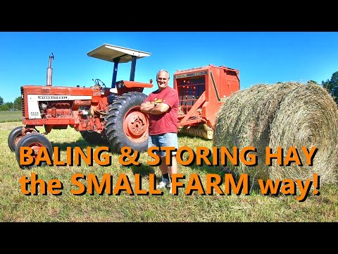 the basics of baling and storing hay