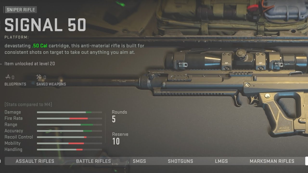 I Unlocked, The Signal 50, New MW2 Sniper - YouTube
