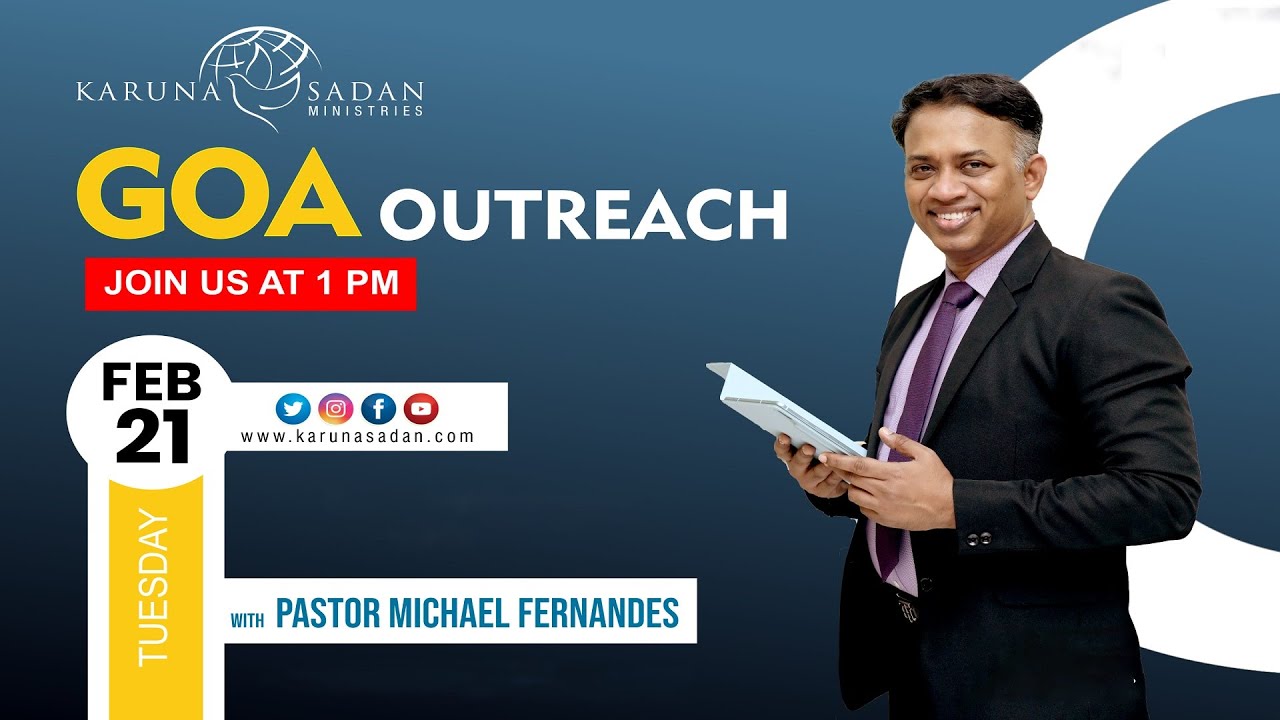 20230221 | KSM | Goa Outreach - Hand Laying | LIVE | Pastor Michael ...