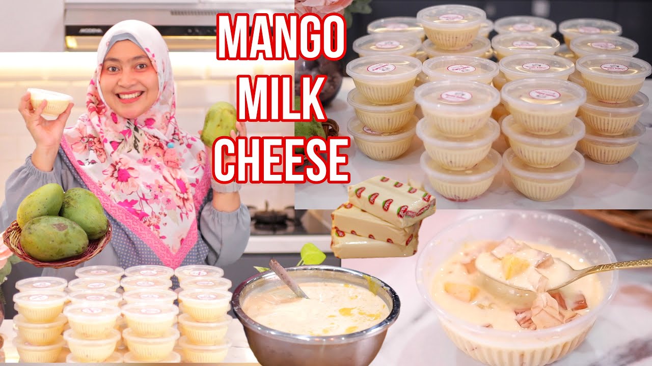 MINUMAN SEGER DARI MANGGA (MANGO CHEESE MILK) SEGER CREAMY BANGET - YouTube