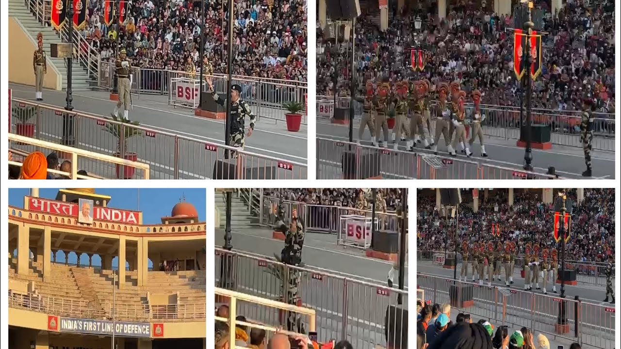 IND-PAK Border Josh Ceremony | Attari - Bagha PUNJAB 👳 ...