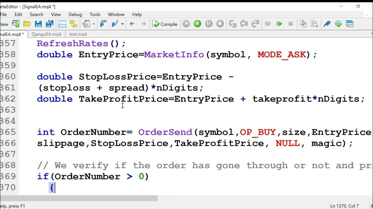 MQL4 MQL5 Course: How to place market orders? - YouTube