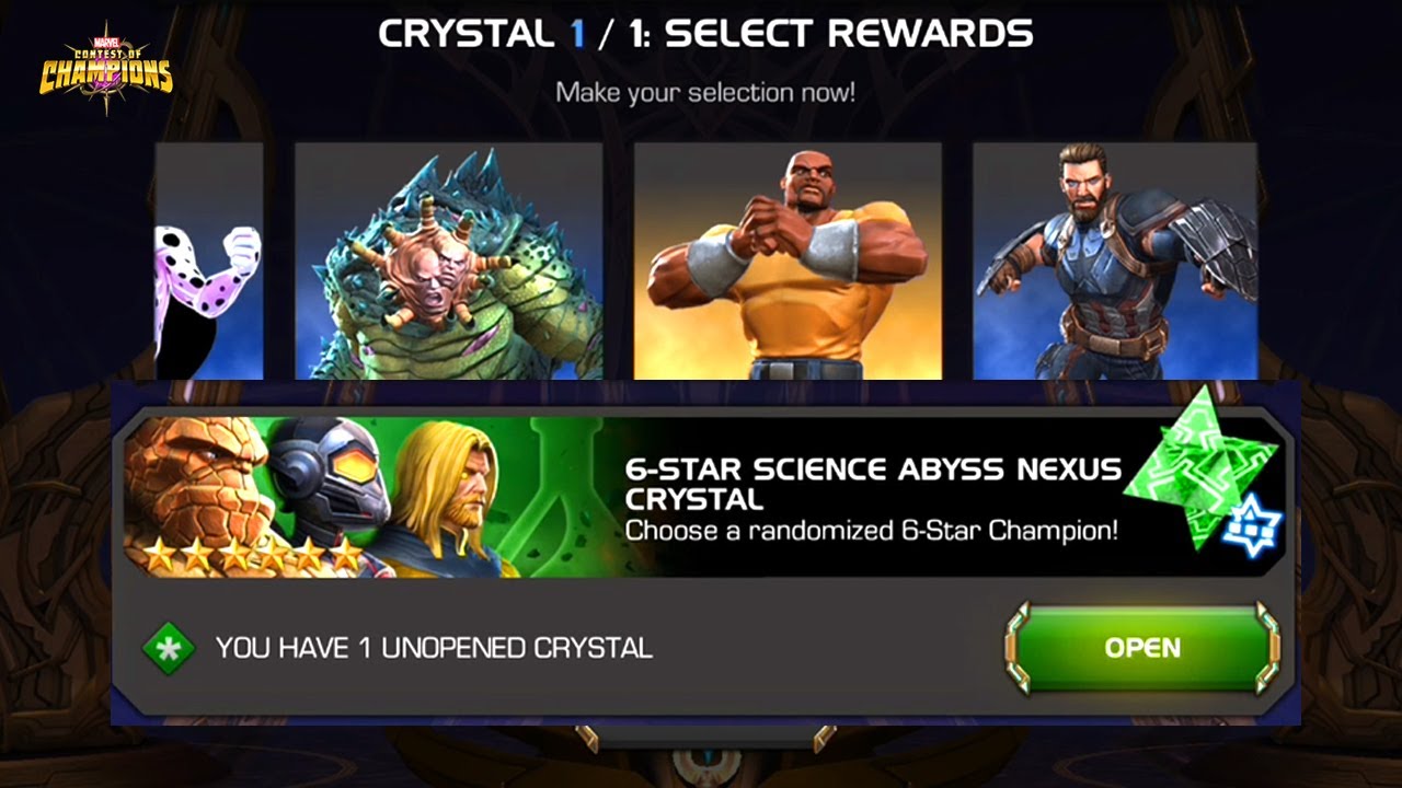 Did I Make The RIGHT DECISION? HARD CHOICE | MCOC 6-STAR SCIENCE ABYSS NEXUS CRYSTAL OPENING ...