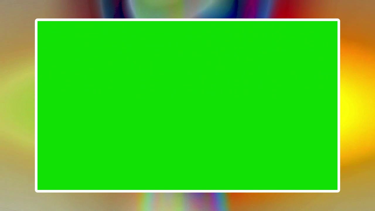 PICTURE FRAME GREEN SCREEN EFFECT 1006 - YouTube