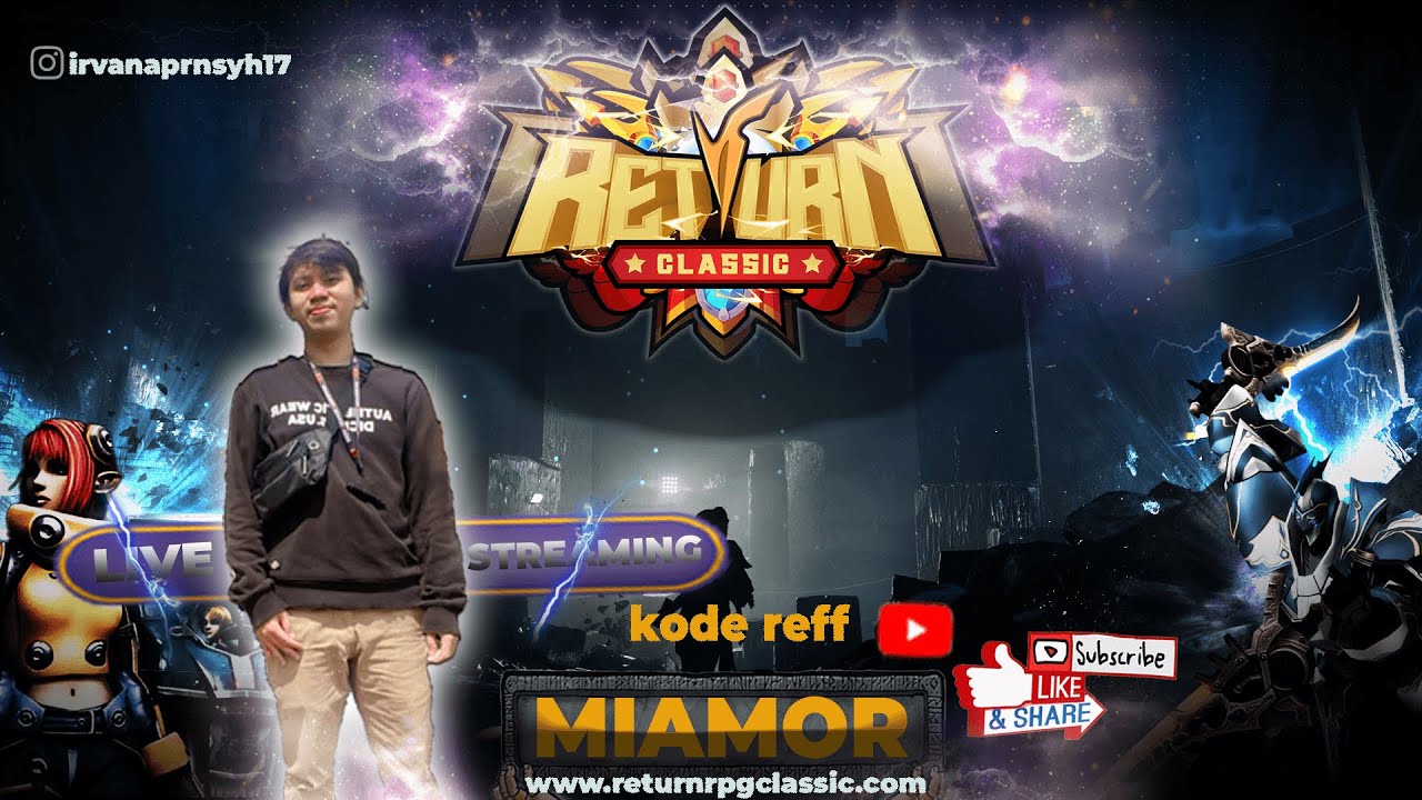 [LIVE] RF RETURN CLASSIC - WADIDAWWW !!!! #rfreturn - YouTube