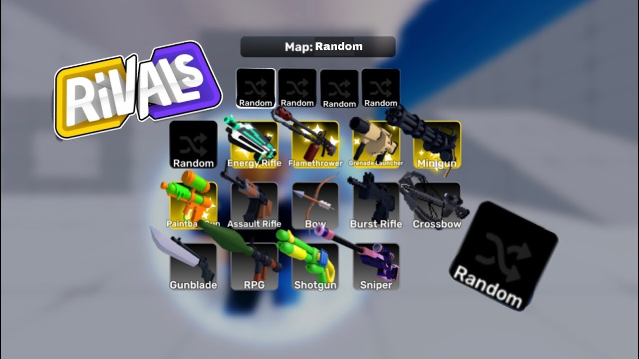 Roblox Rivals But Using Only Random Loadouts… - YouTube