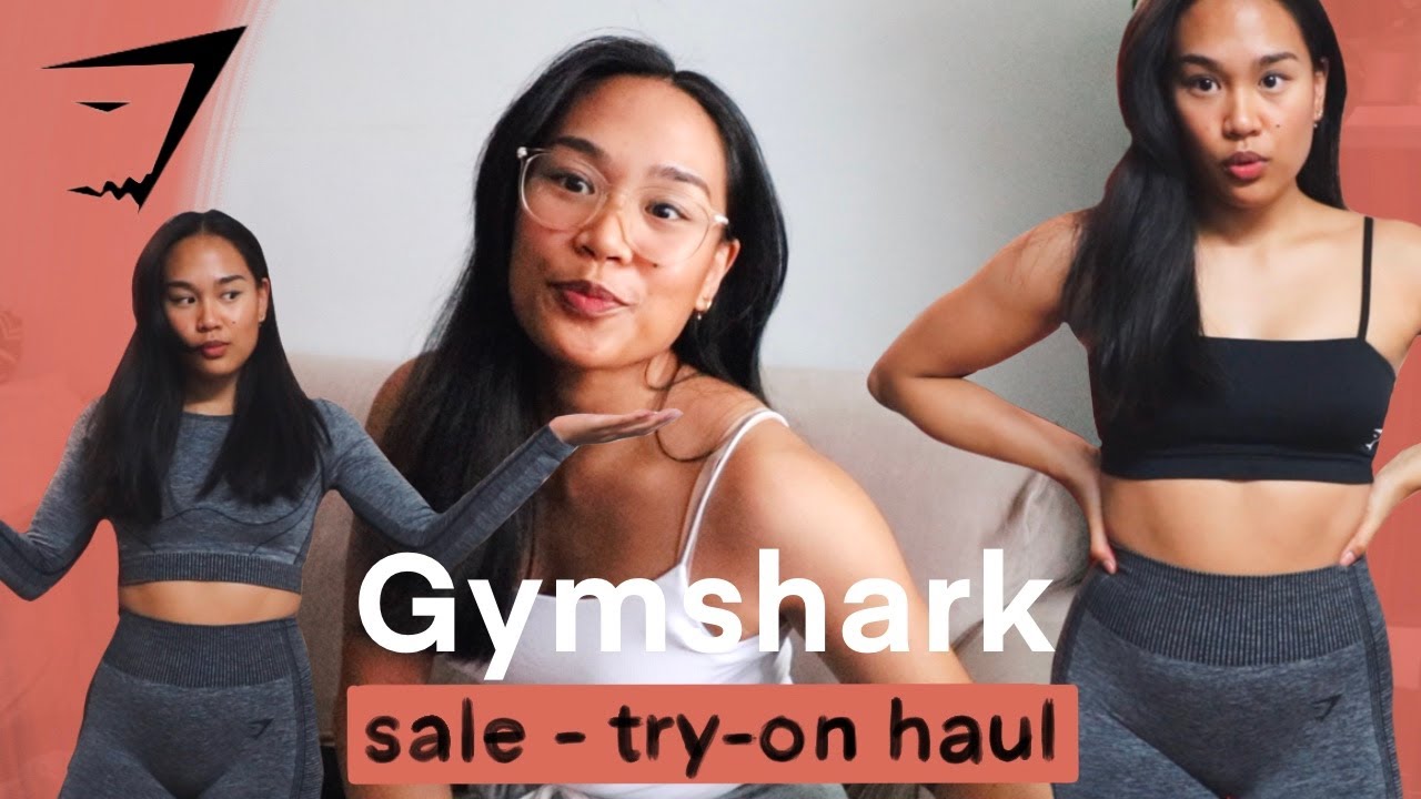 Gymshark Sale Haul + Try-On | Shooting my shot at becoming a Gymshark ...