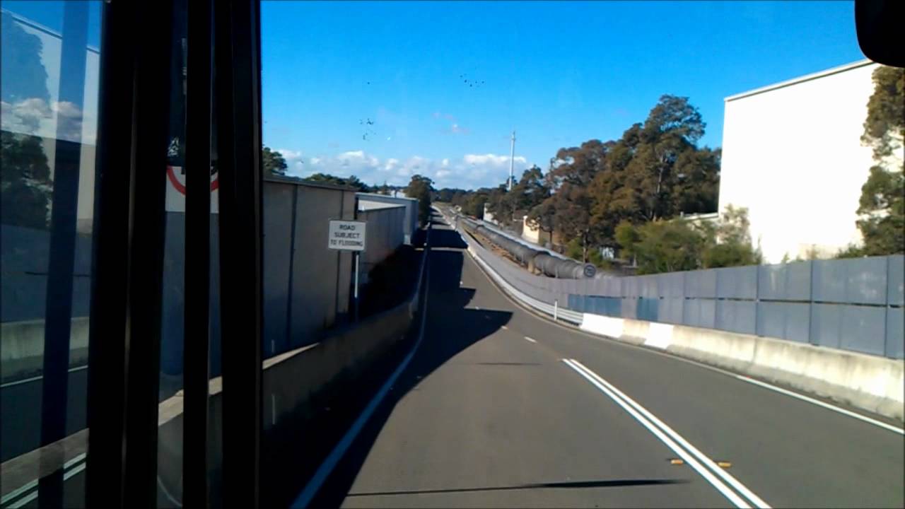 Western Sydney Buses T-Way T80 Trip Hassall to Finlayson Stations - YouTube