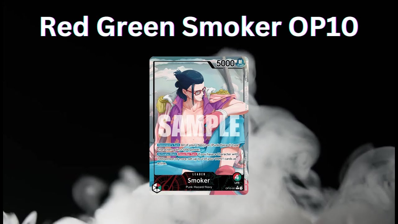 Red Green Smoker OP10 Deck Breakdown & First Matches! - YouTube