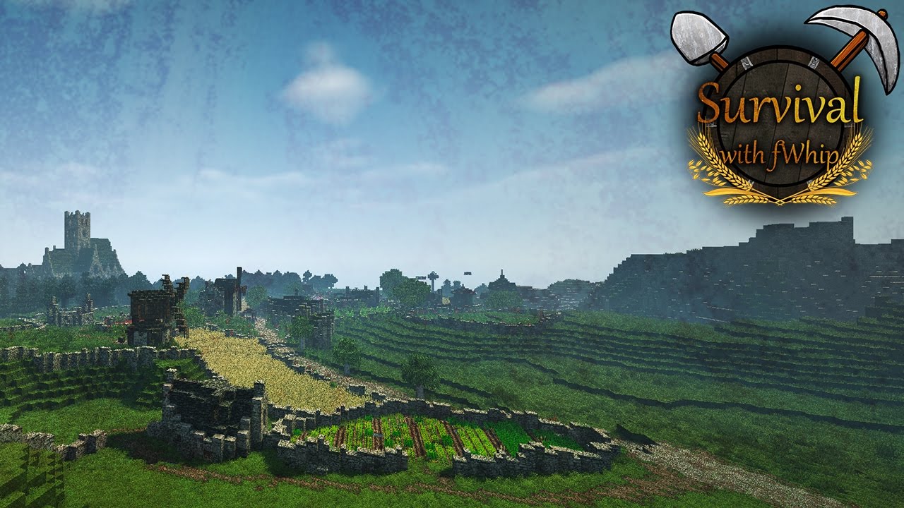 Fields and Farm house building :: Dukonia Survival #022 - YouTube