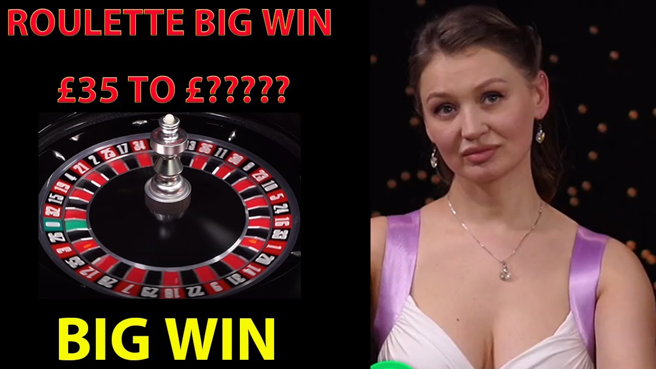 Roulette Big win - £35 to £?????? - YouTube