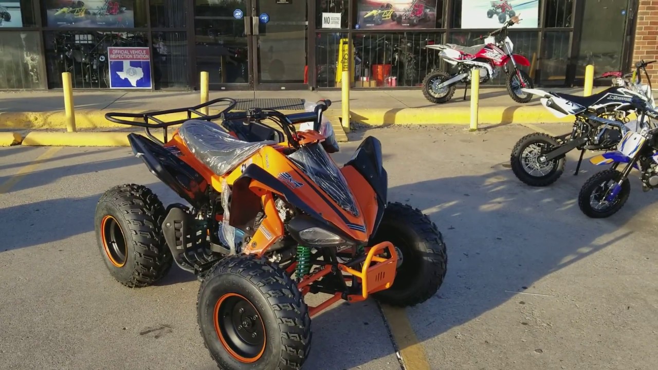 169cc sporty quad new 2017 on sale | review | overview - YouTube
